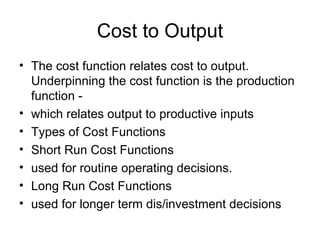 Transport cost issues | PPT | Business | Business and Finance