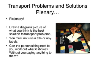 Transport Problems And Solutions! | PPT