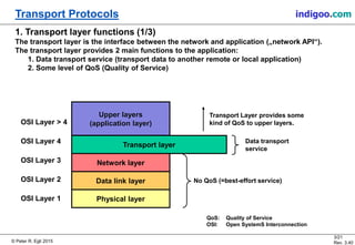 Transport protocols | PDF | Internet | Computing