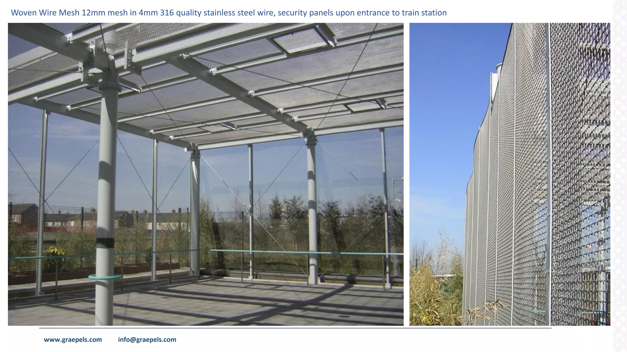 Transport railway, perforated metal and woven wire mesh | PDF | Rail ...