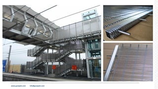 Transport railway, perforated metal and woven wire mesh | PDF