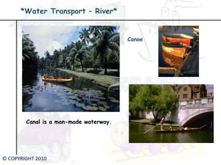 Transport water | PPTX