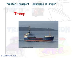 Transport water | PPTX