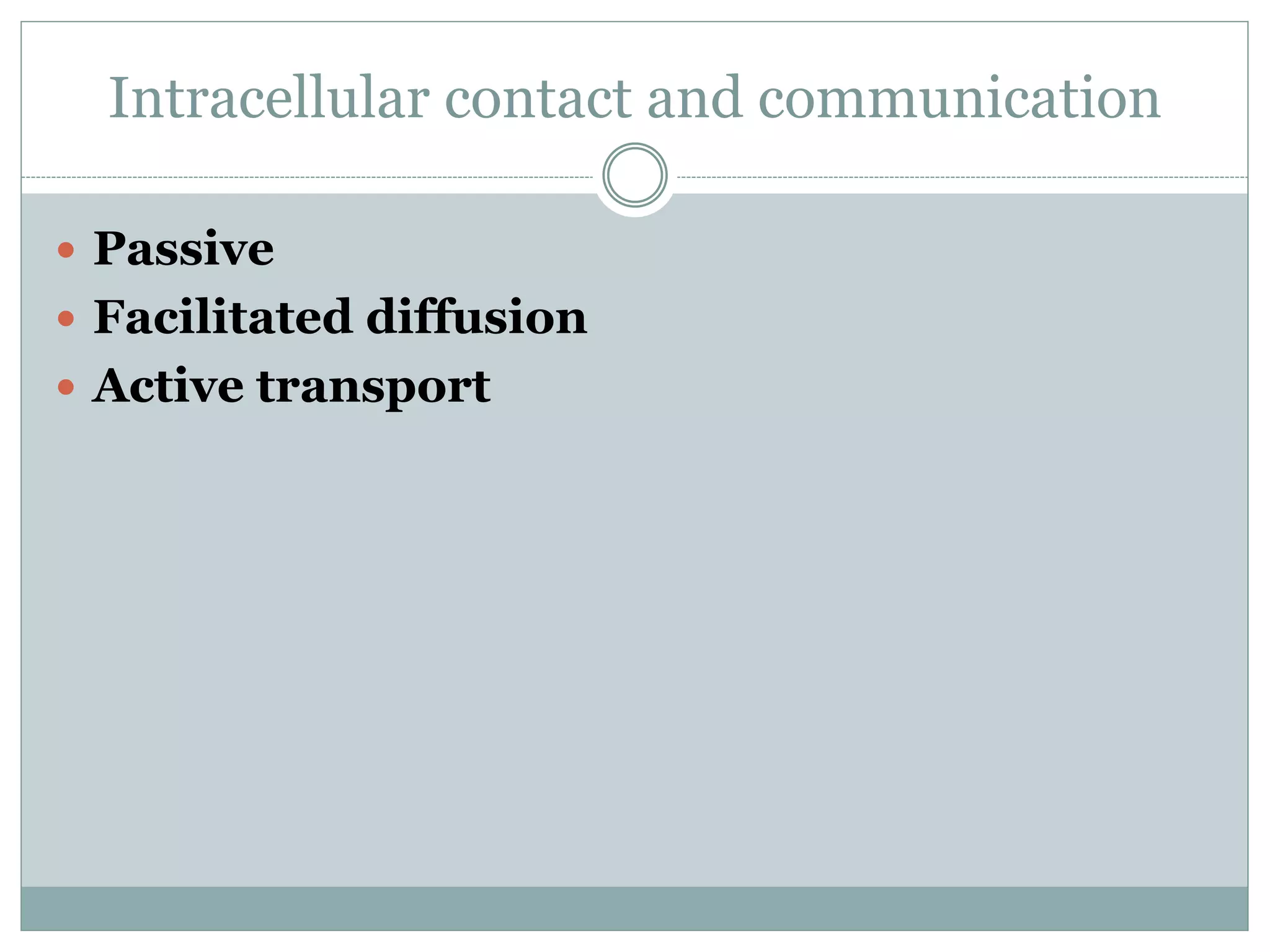 Transport across cell membrane | PPTX