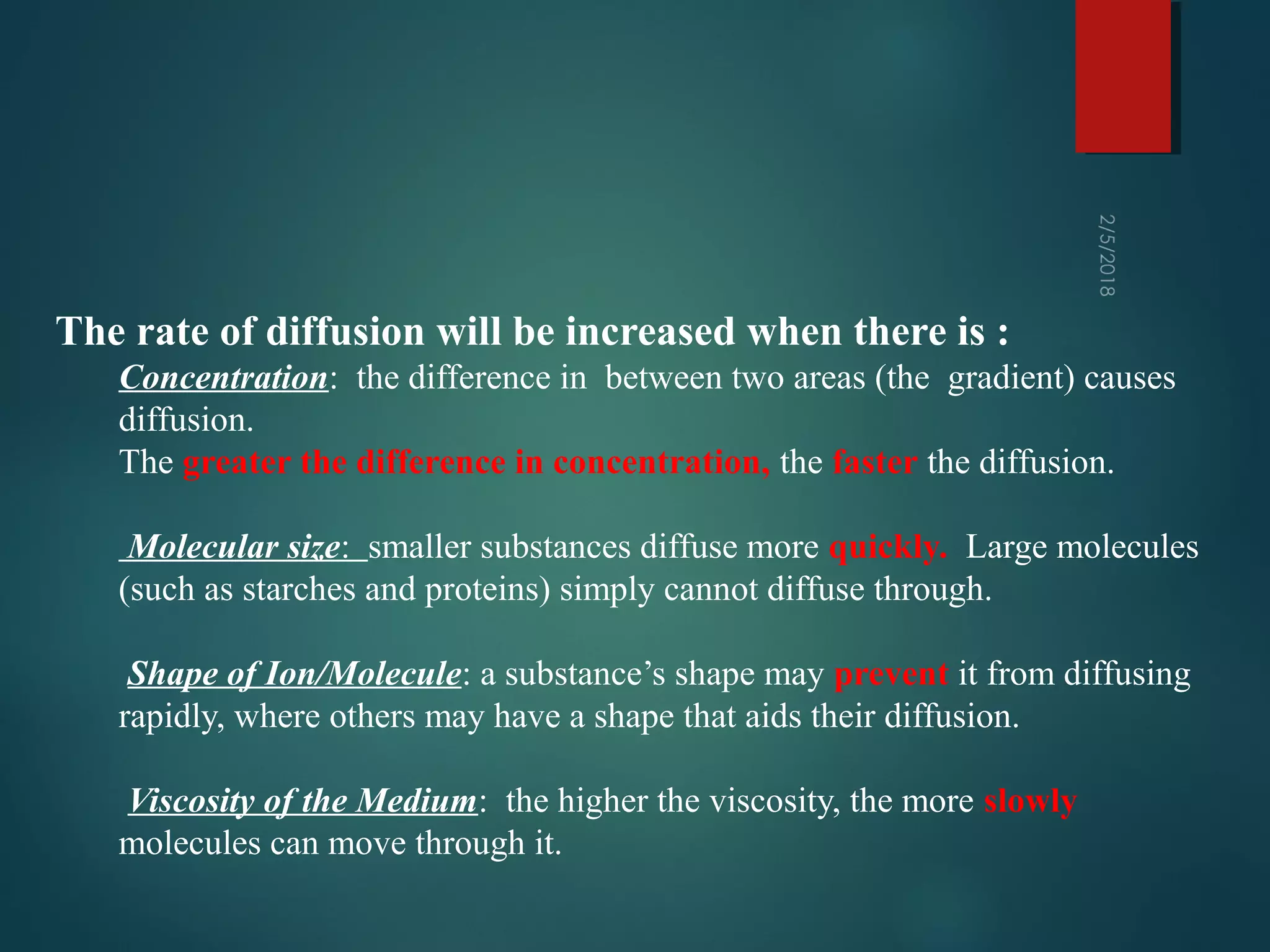 Transport across cell membrane | PPT