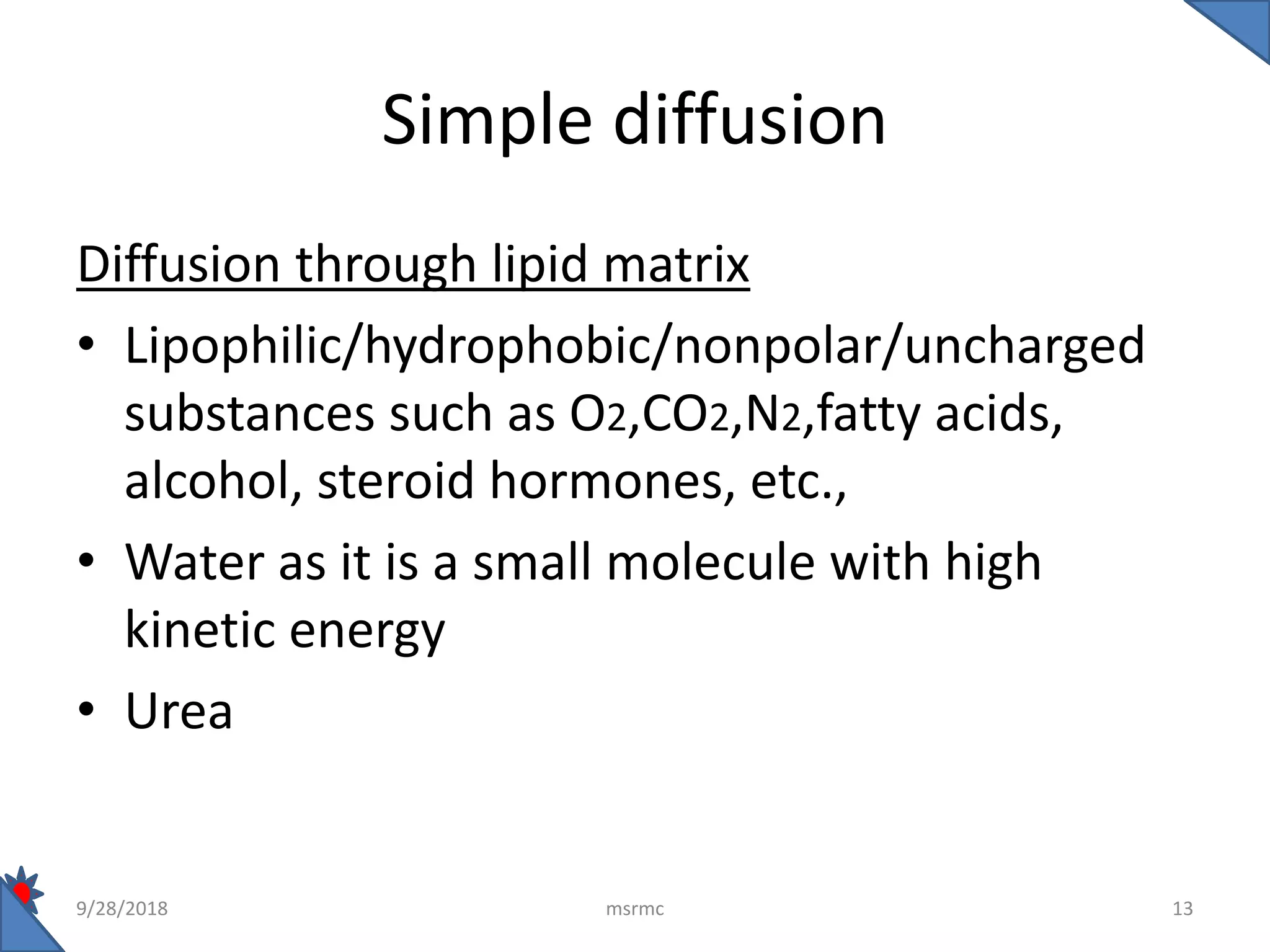 Transport across cell membrane | PPTX