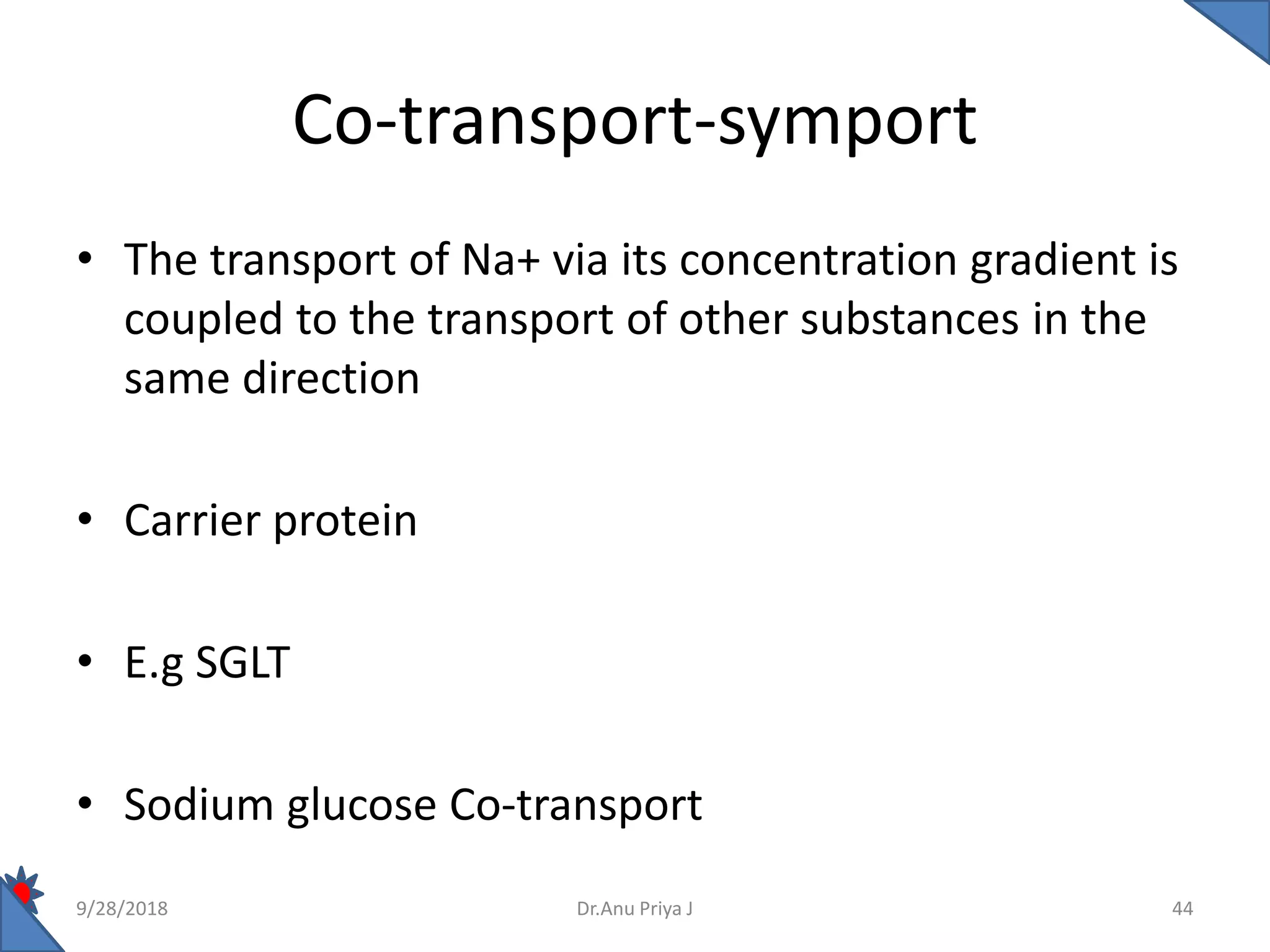 Transport across cell membrane | PPTX