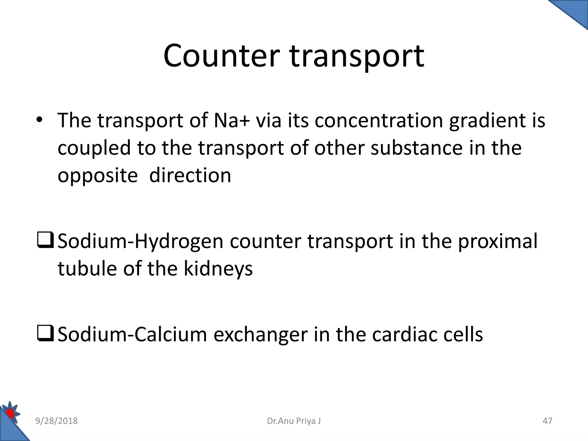 Transport across cell membrane | PPTX