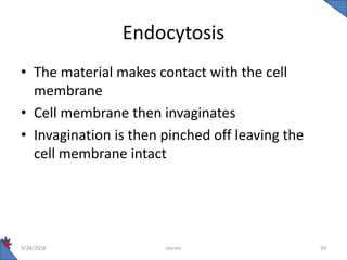 Transport across cell membrane | PPTX
