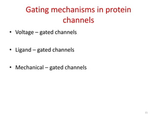 TRANSPORT ACROSS CELL MEMBRANE | PPTX