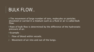 Transport across cell membrane | PPTX