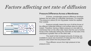 Transport across cell membrane | PPTX
