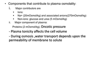 Transport across cell membrane i and ii | PPTX