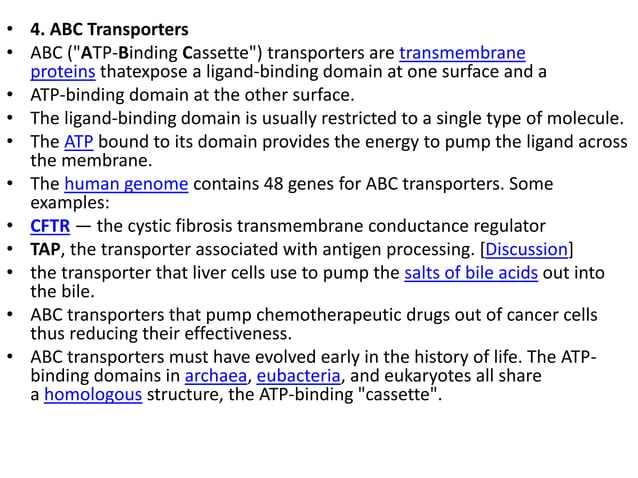 Transport across cell membranes | PPT