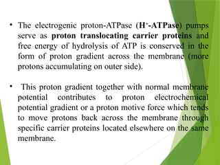 Transport across membrane active passive transport and other examples ...