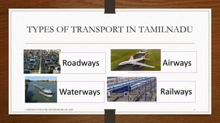 Transport and communication | PPTX