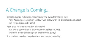 Transport and Mobility - A History | PPT