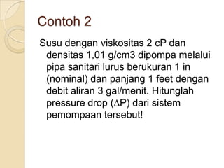 ITP UNS SEMESTER 2 Transportasi fluida | PPTX