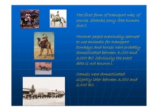 Transportation | PDF