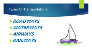 Transportation | PPTX
