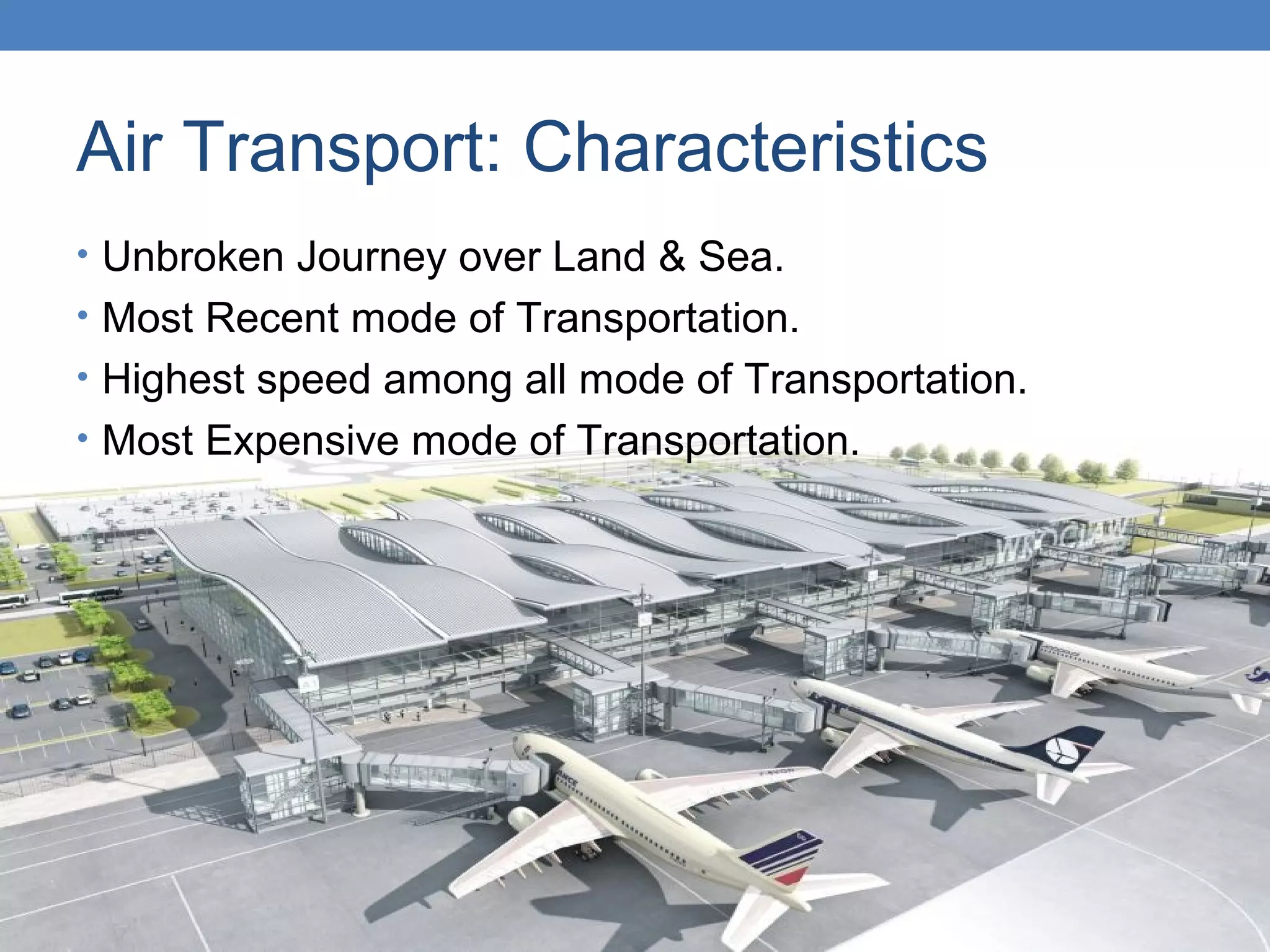 Air Transportation Basic Elements | PPT