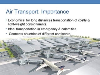 Air Transportation Basic Elements | PPT