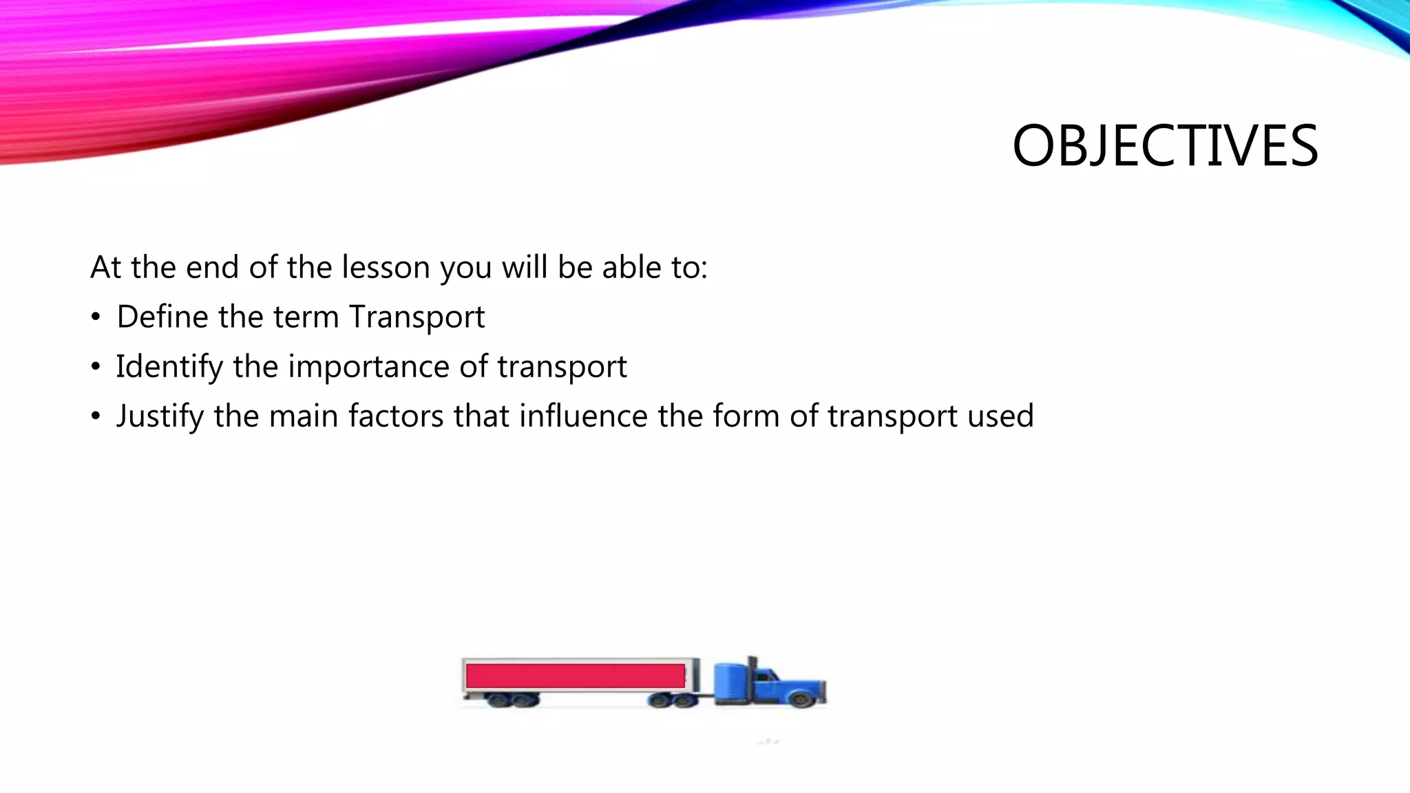 Transportation | PPTX