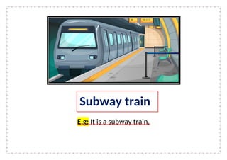 Interactive Transportation Flashcards with Examples & Exercises | PDF