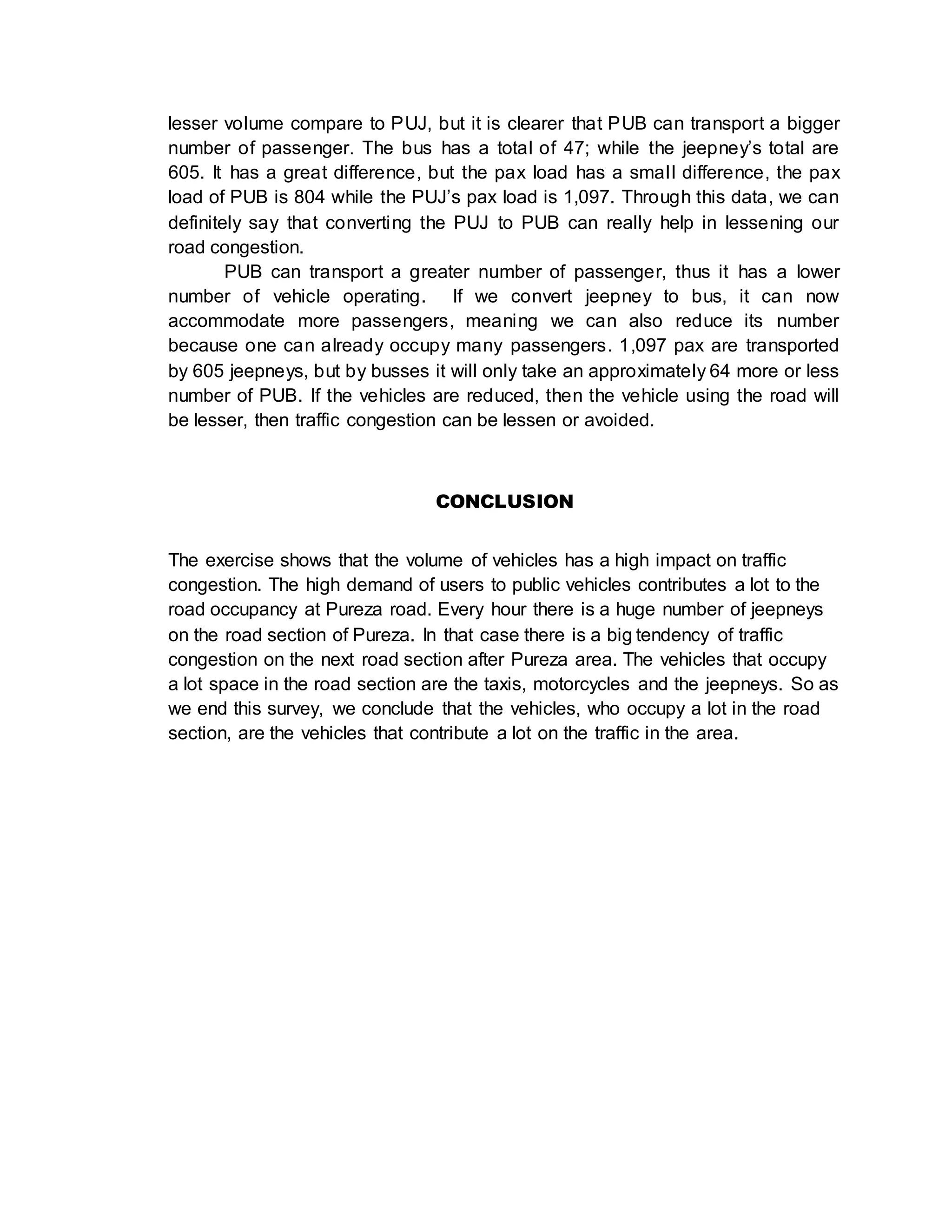 Transportation Data Analysis And Interpretation 1 Docx