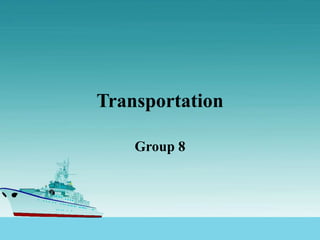 transportation-.pptx | Logistics and Transportation Industry | Industries