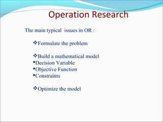 Transportation model and assignment model | PPT