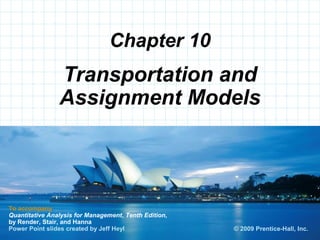 Transportation problems1 | PPT