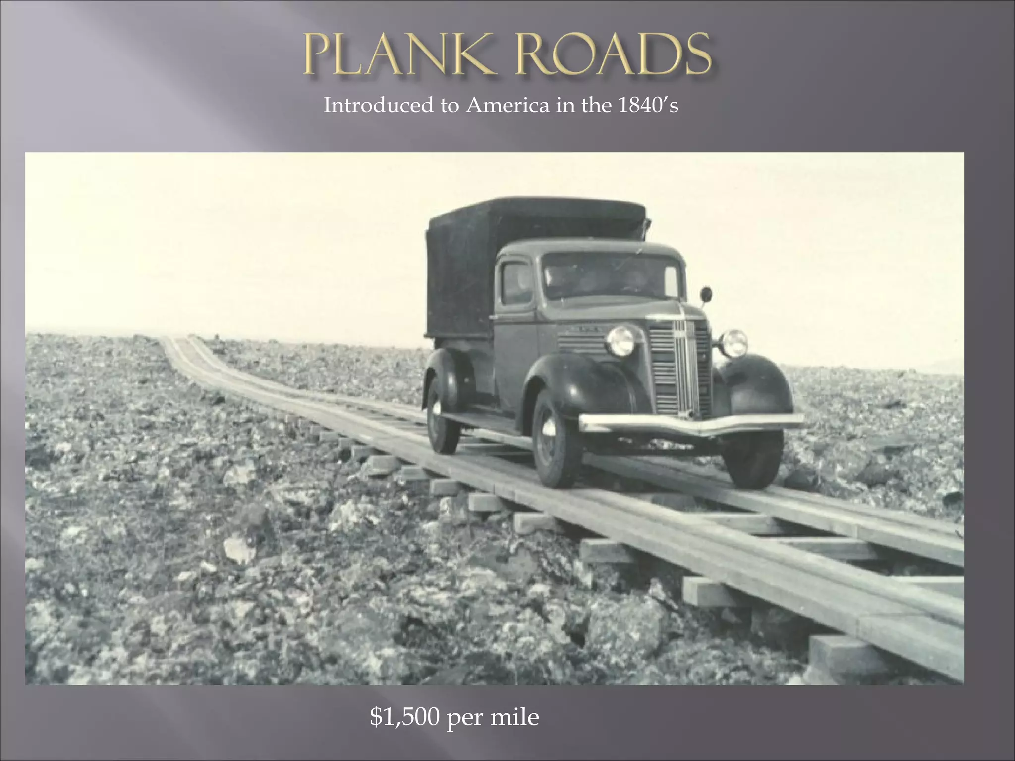 Transportation Revolution Slide Show | PPT