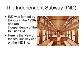 NYC Subways | PPT