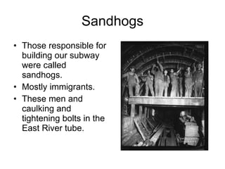 NYC Subways | PPT