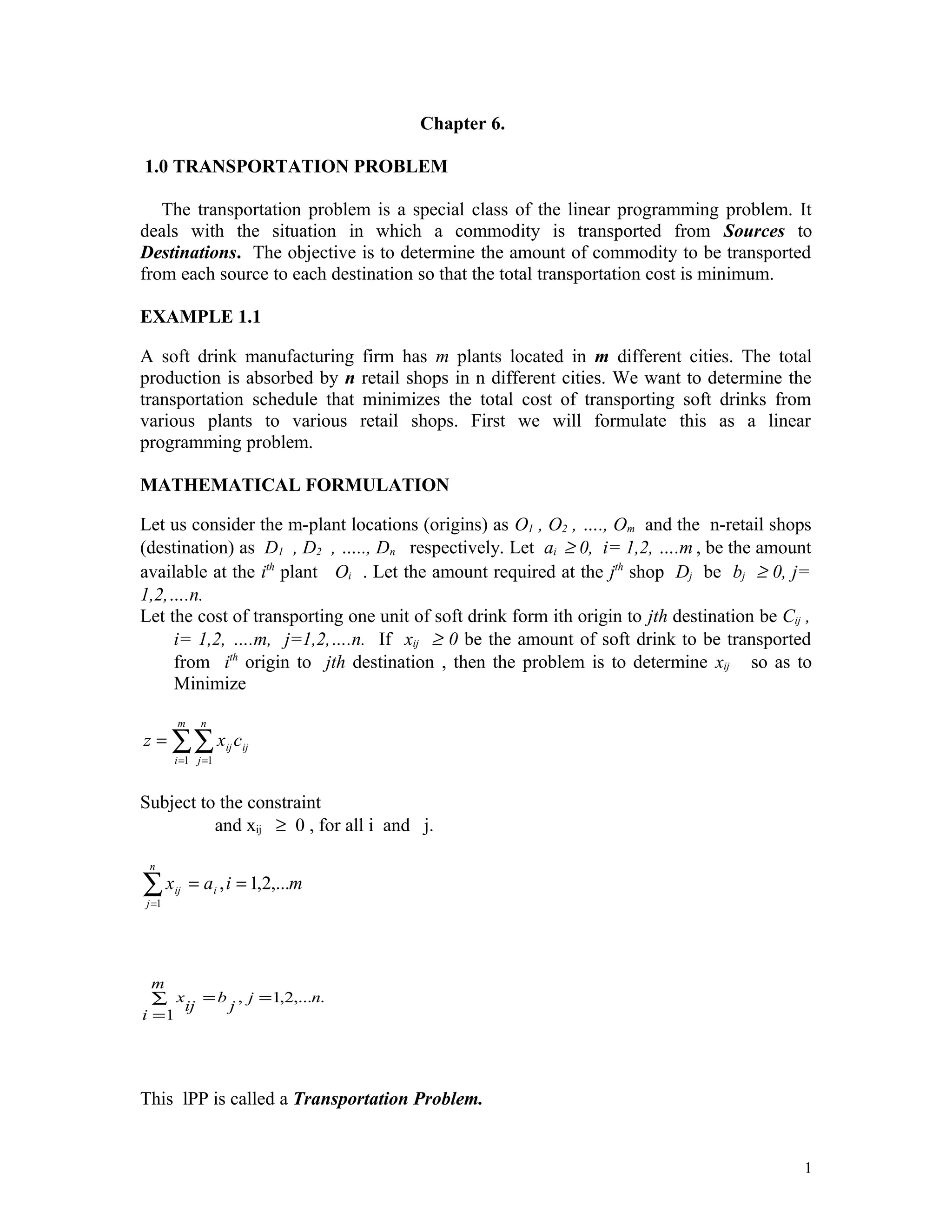 Transportation and assignment_problem | DOC
