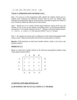 Transportation and assignment_problem | DOC