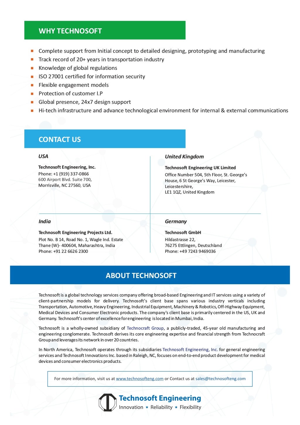 Computer-Aided Engineering Services -Technosoft Engineering | PDF