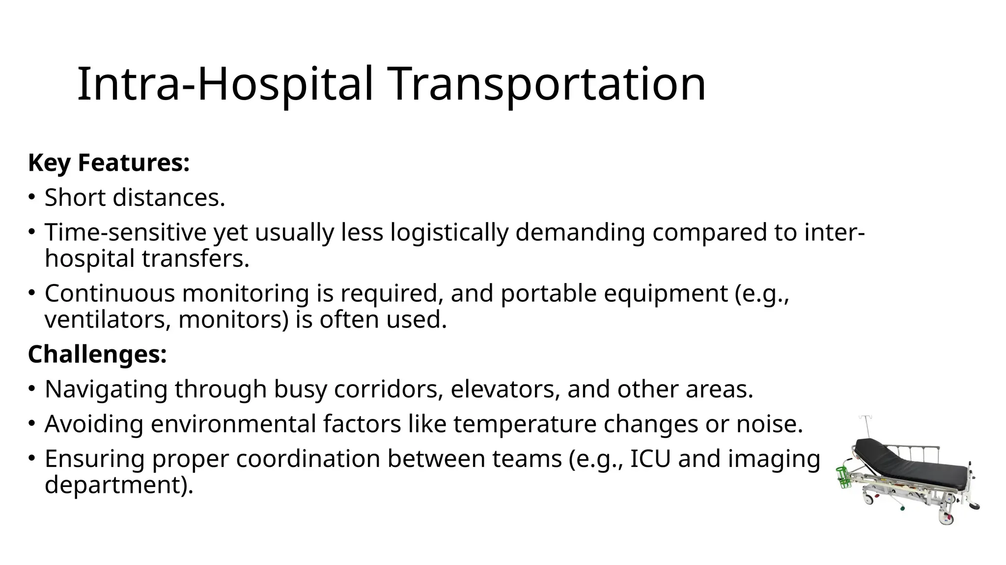 Transportation Critically ill Intra and Inter Hospital | PPTX