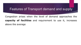Transportation Economics (transport demand and supply) | PDF