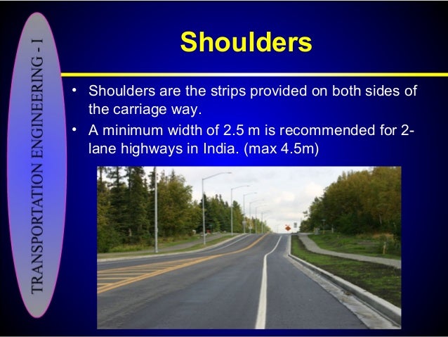 highway engineering/ transportation engineering-I