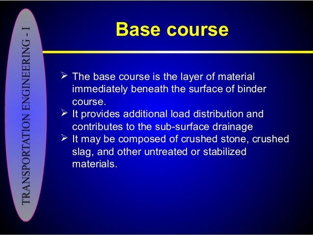 highway engineering/ transportation engineering-I
