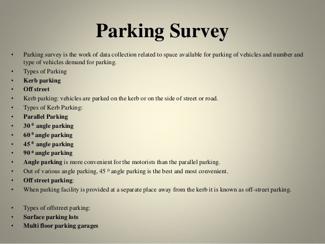 Transportation Engineering I