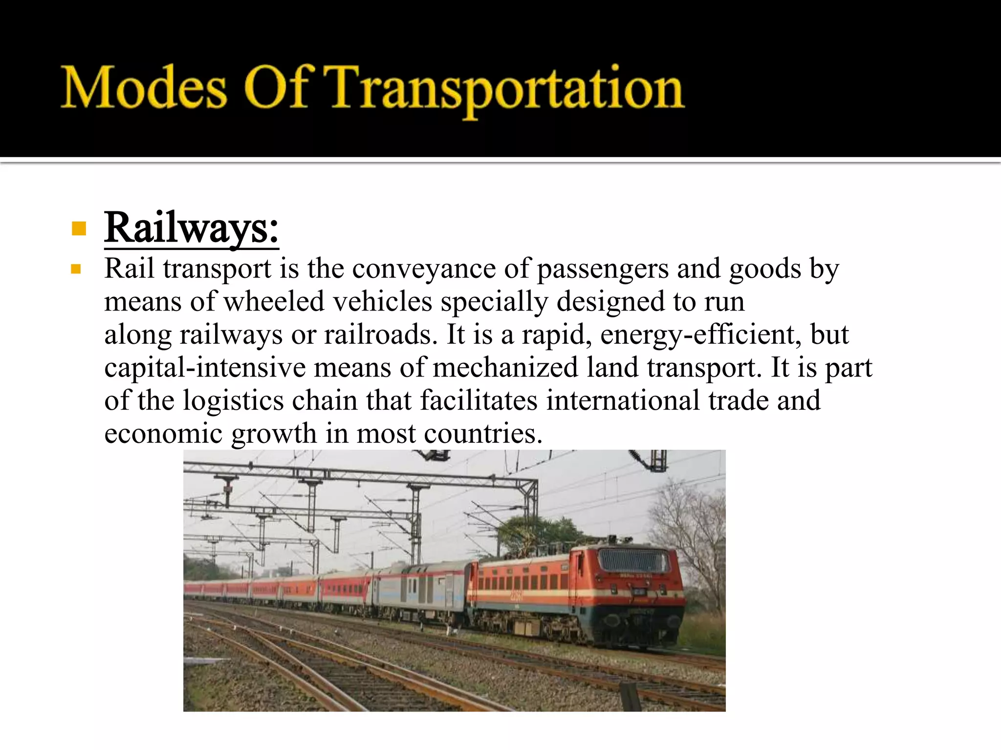 Introduction to Transportation Engineering | PPTX