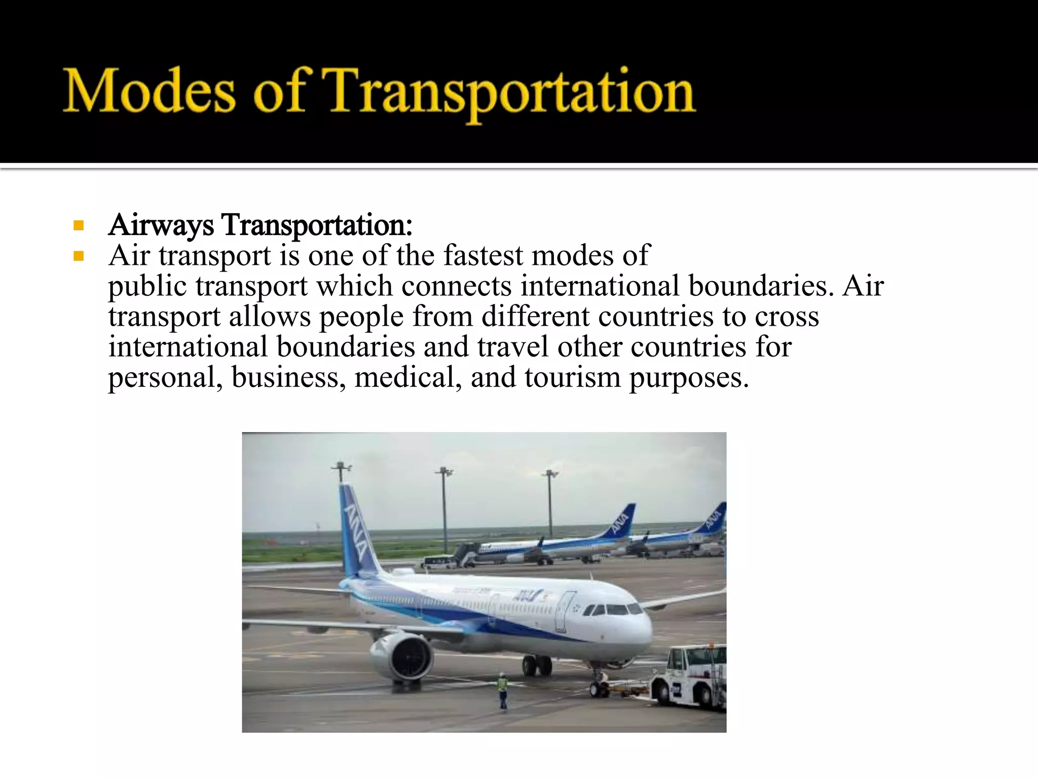 Introduction to Transportation Engineering | PPTX