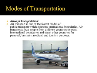 Introduction to Transportation Engineering | PPTX