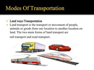Introduction to Transportation Engineering | PPTX