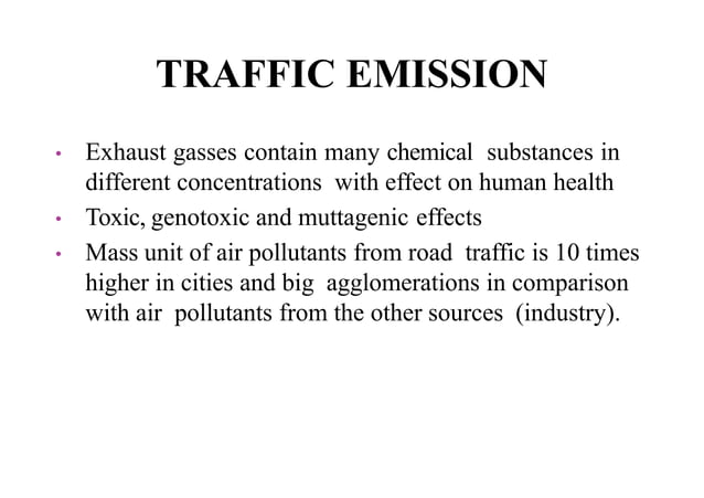 Transportation environment | PPT