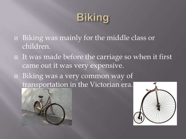 Transportation from the victorian era | PPTX