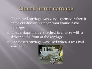Transportation from the victorian era | PPTX